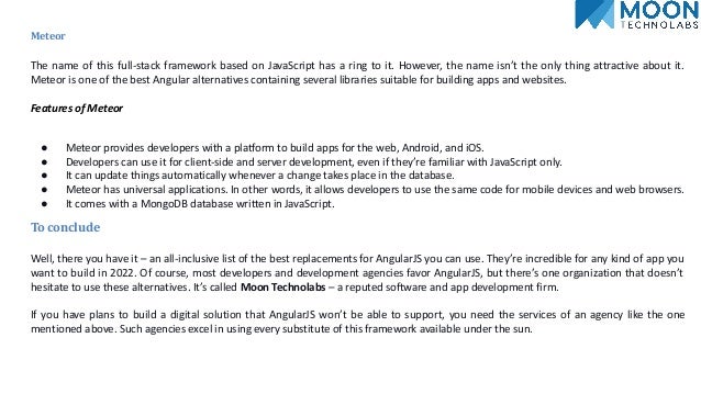 What Are The Best Alternatives Of Angular_.pdf | Web Development | Internet