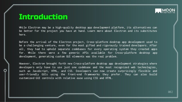 What Are The Best Alternatives To Electron For Cross-Platform Desktop App Development? | PPT