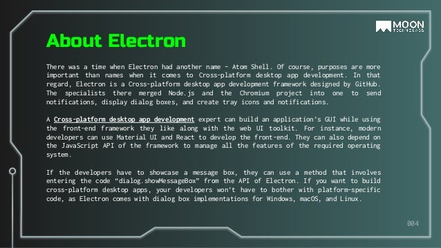 What Are The Best Alternatives To Electron For Cross-Platform Desktop App Development? | PPT