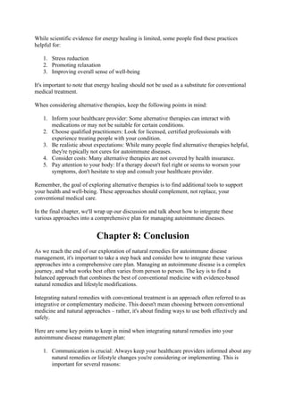 What are the best natural remedies for autoimmune disease management ...