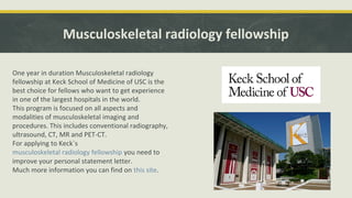 What are the best radiology fellowship programs today? | PPT
