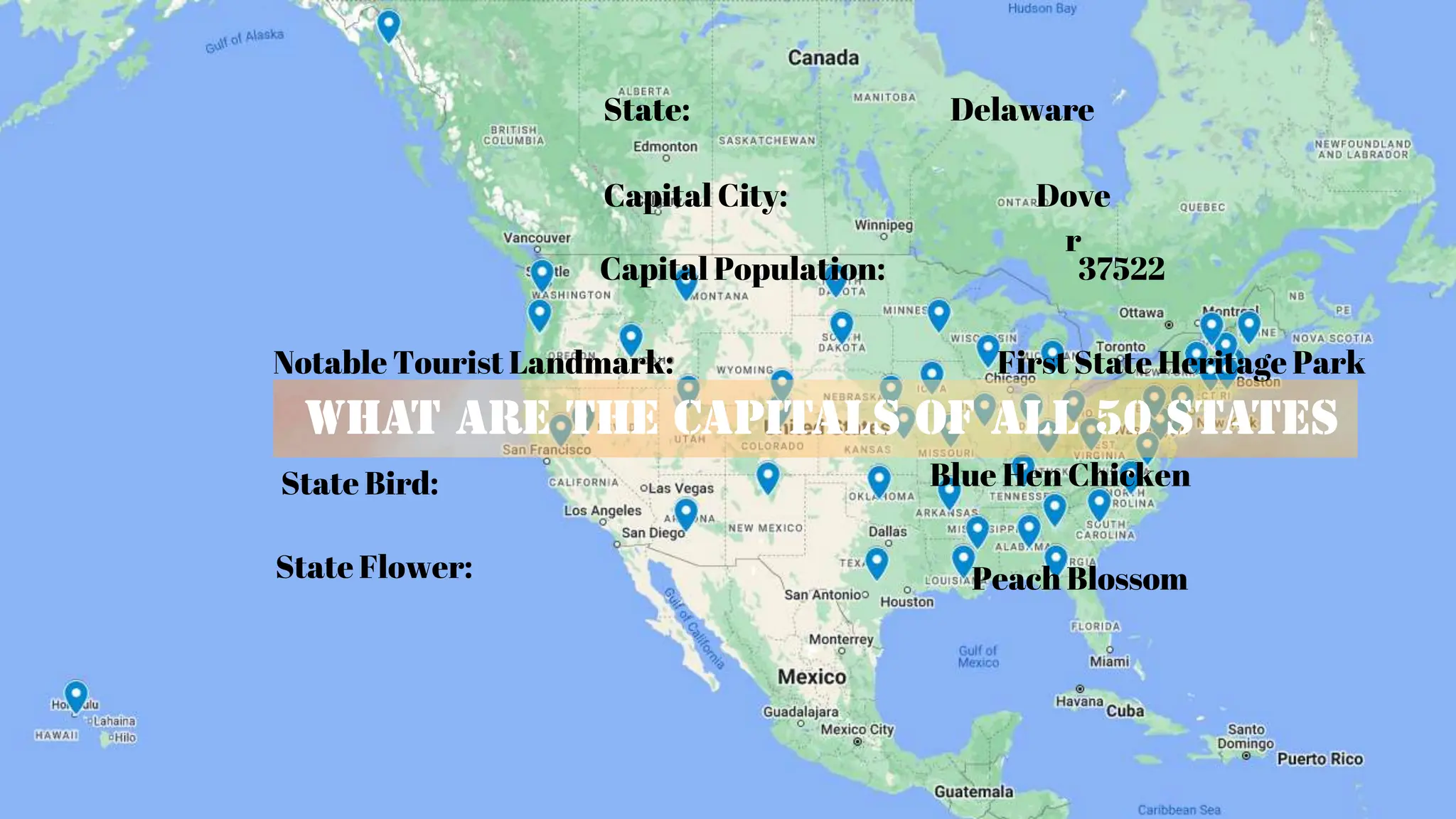 What Are the Capitals of All 50 States.pptx