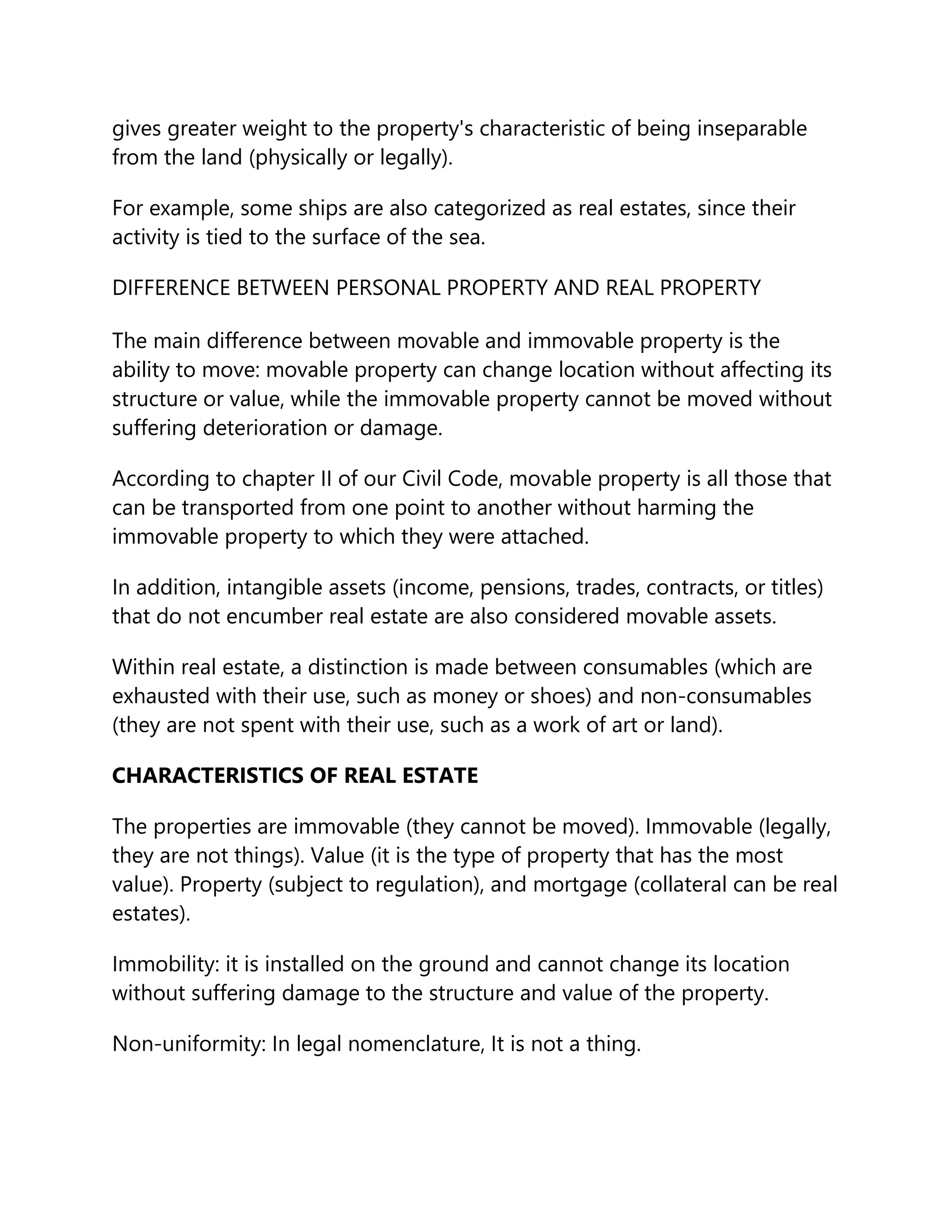 What are The Categories of Real Estate | PDF