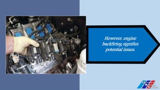 What are the Causes Behind Engine Backfiring in BMW | PPTX