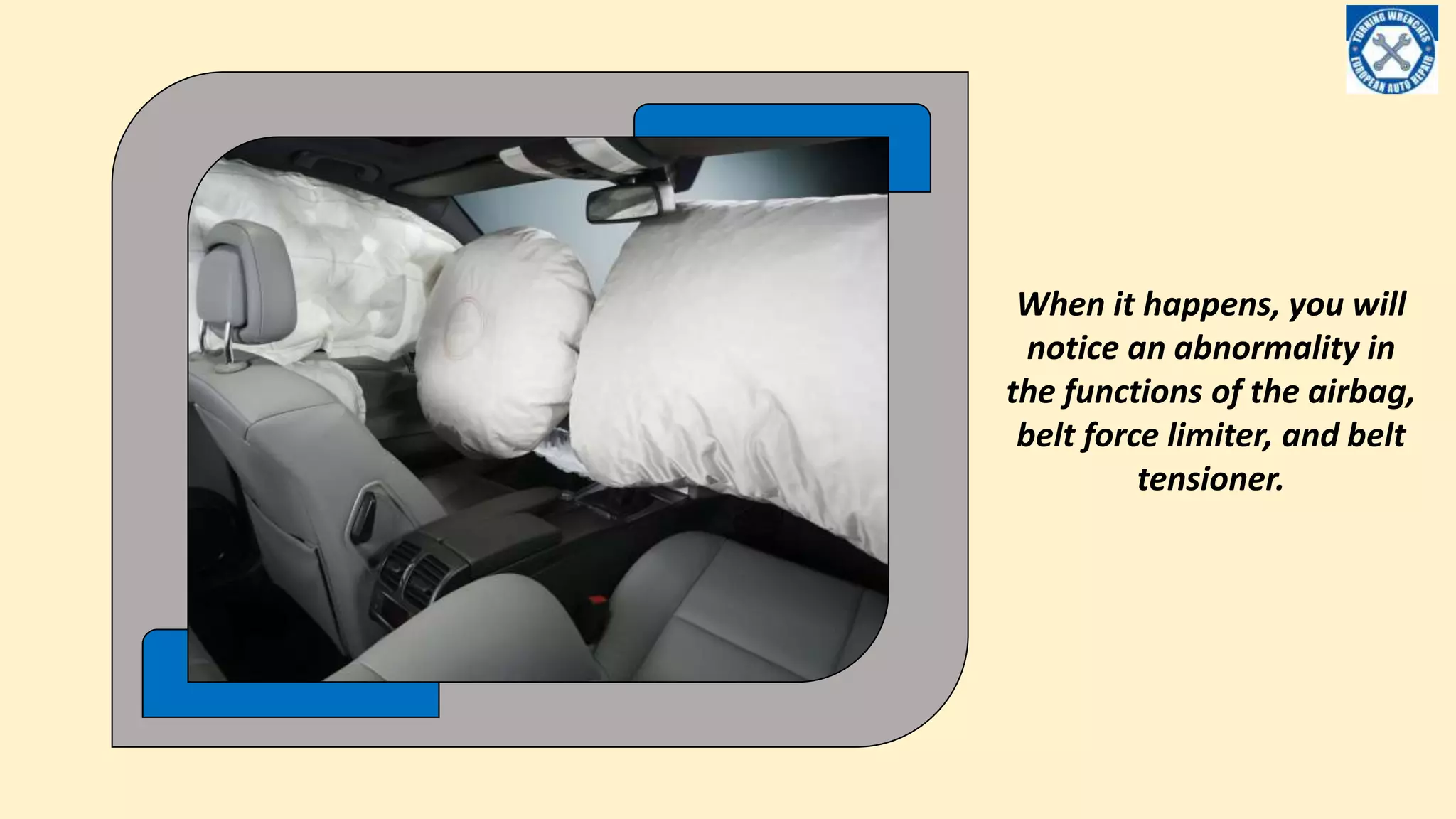 What are the Causes Behind Your BMW Passenger-Restraint System ...