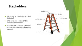 What are the causes falling from heights. | PDF