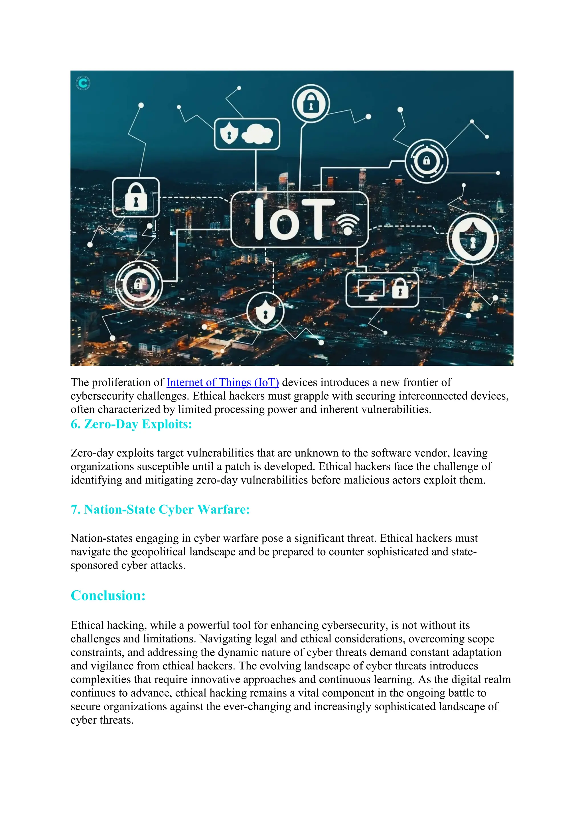 What are the Challenges and limitations of ethical hacking? | PDF