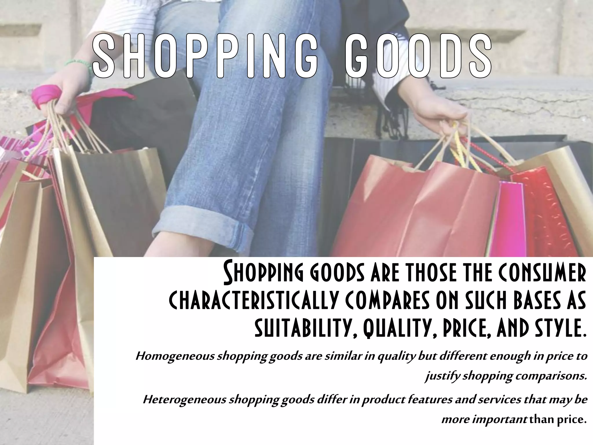 What are the characteristics of products, and how do marketers,classify ...