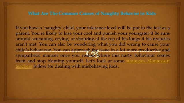 What Are The Common Causes of Naughty Behavior in Kids.pptx