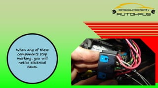 What are the Common Electrical System Problems Found in a Car | PPT