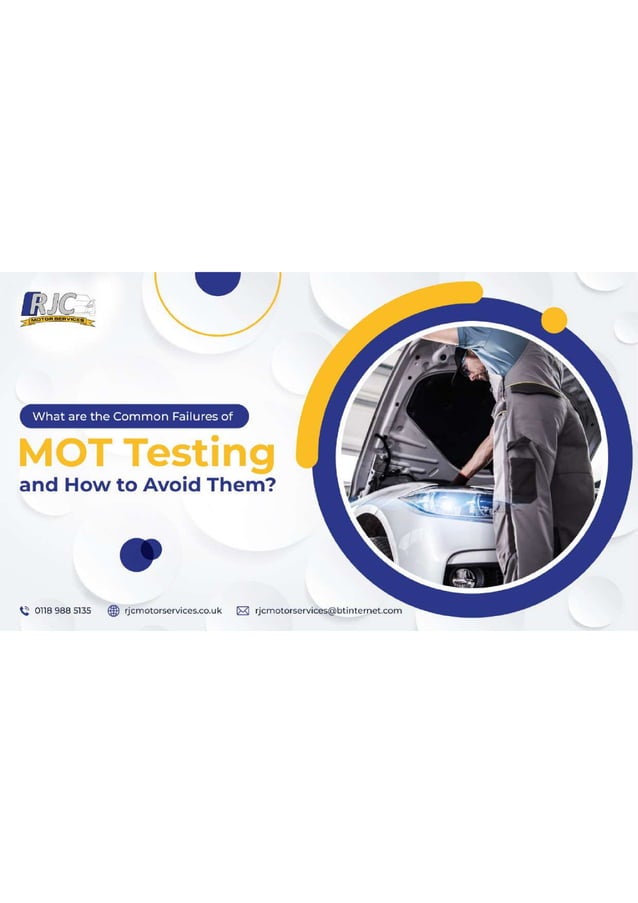 What are the Common Failures of MOT Testing and How to Avoid Them.pdf
