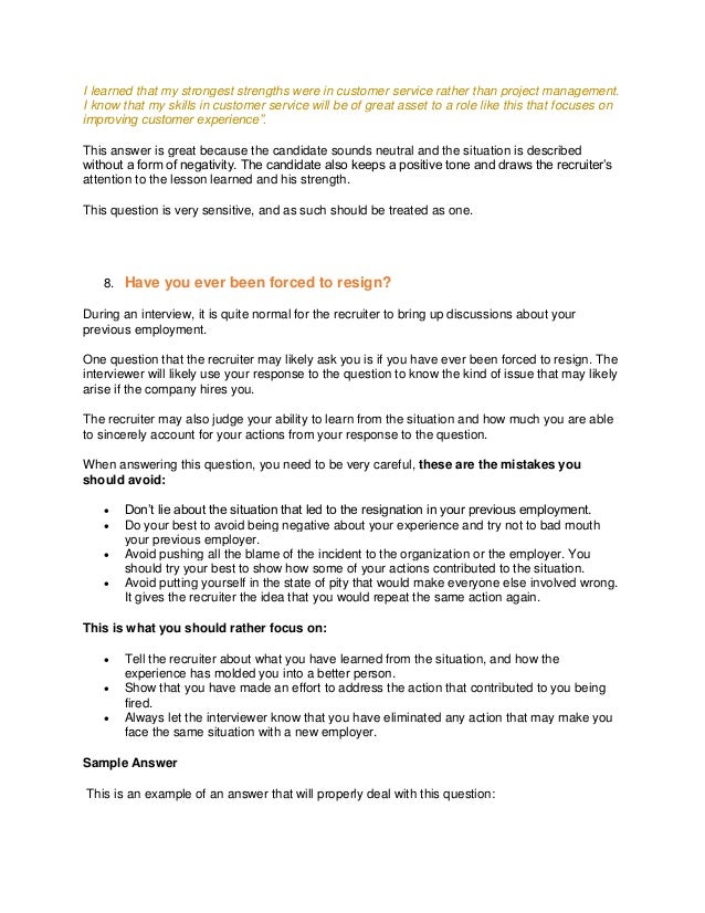 100 Job Interview Questions And Best Answers 100-job-interview-questions-and-best-answers