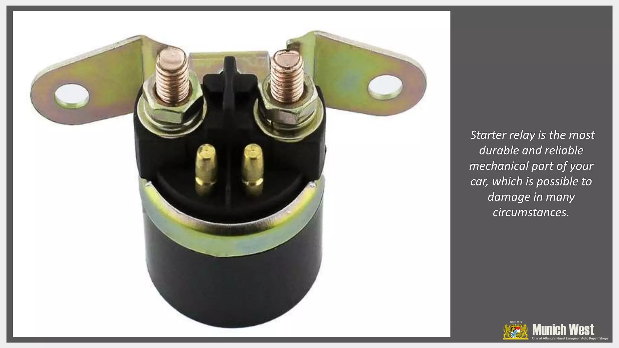 What are the Common Symptoms of a Failing Starter Relay | PPT