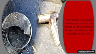 What are the Common Symptoms of Bad Piston Rings | PPTX