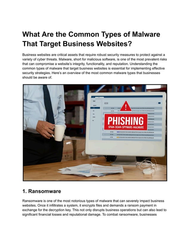 What Are the Common Types of Malware That Target Business Websites.pdf