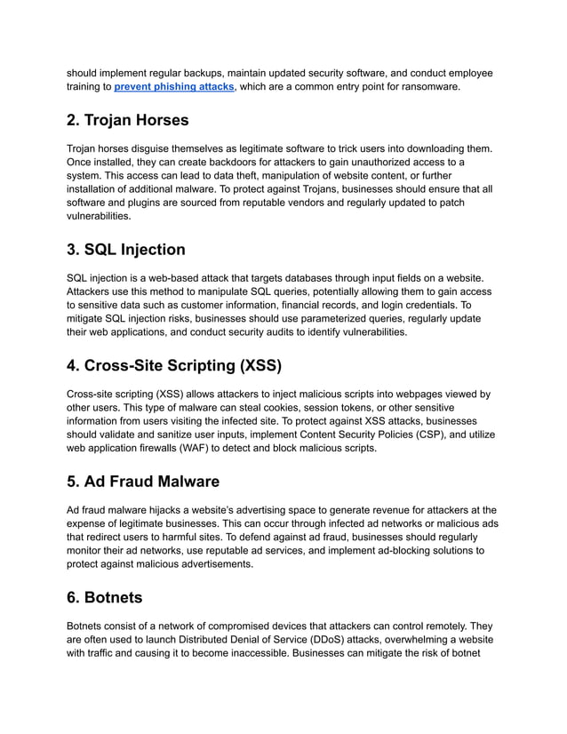 What Are the Common Types of Malware That Target Business Websites.pdf ...