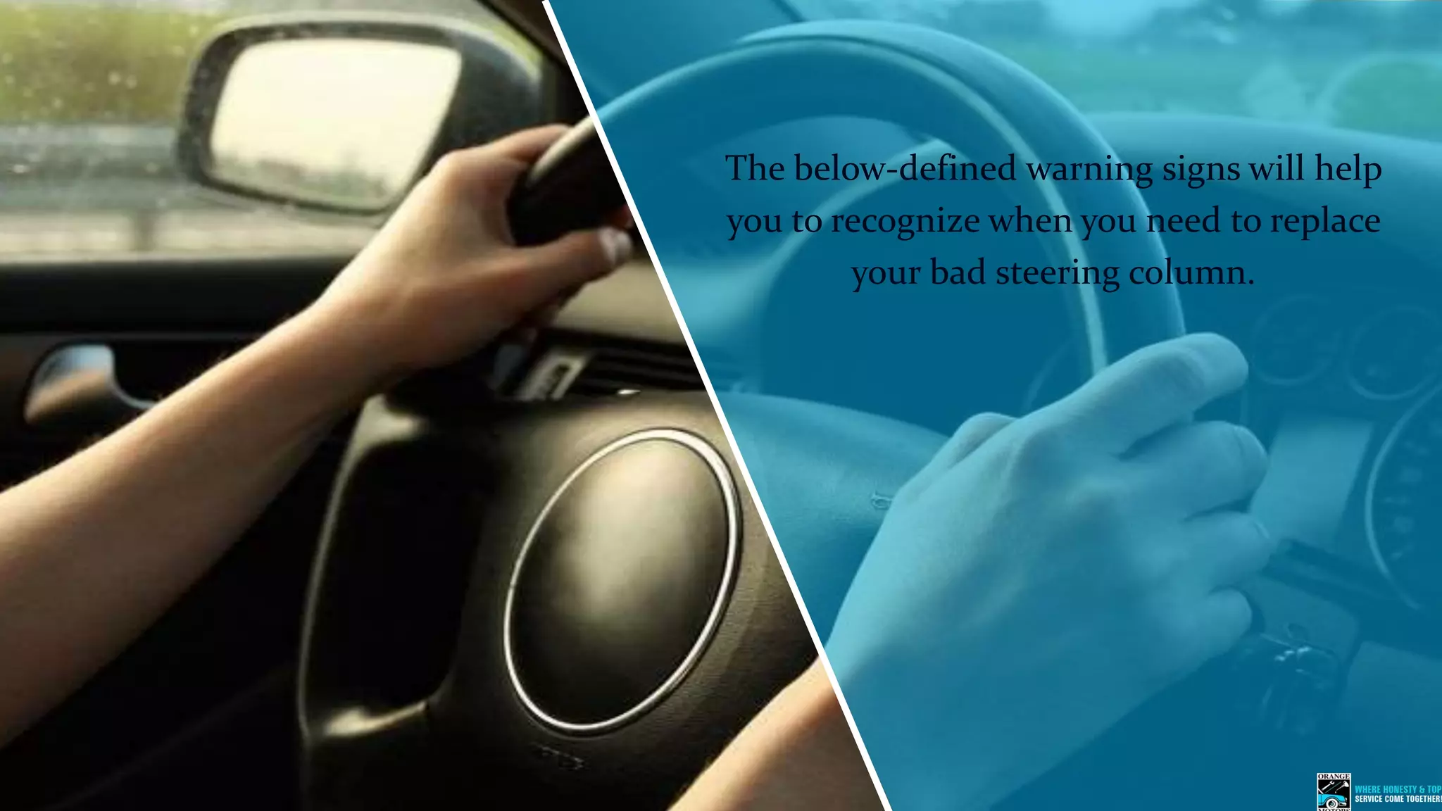 What are The Common Warning Signs of Bad Steering Column | PPTX