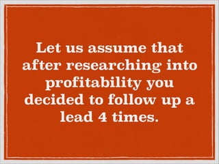 What are the components of persistent follow up | PPT