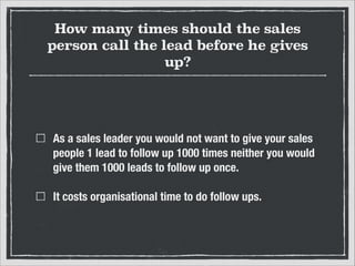 What are the components of persistent follow up | PPT