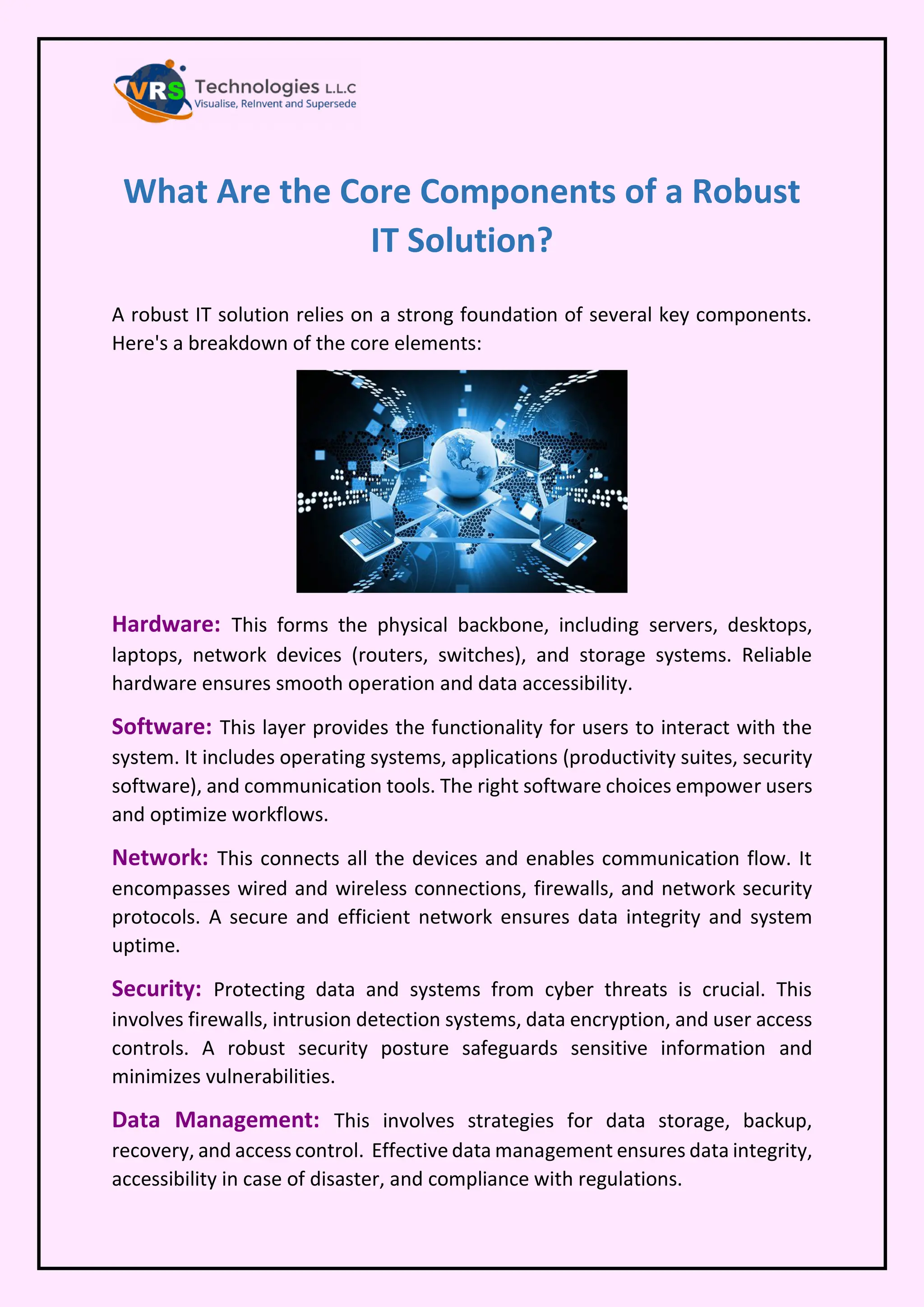 What Are the Core Components of a Robust IT Solution? | PDF
