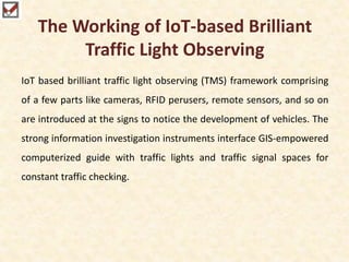 What are the current scenarios of traffic signal monitoring system? | PPT