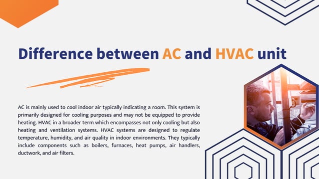 What Are the Differences Between AC and HVAC? | PPT