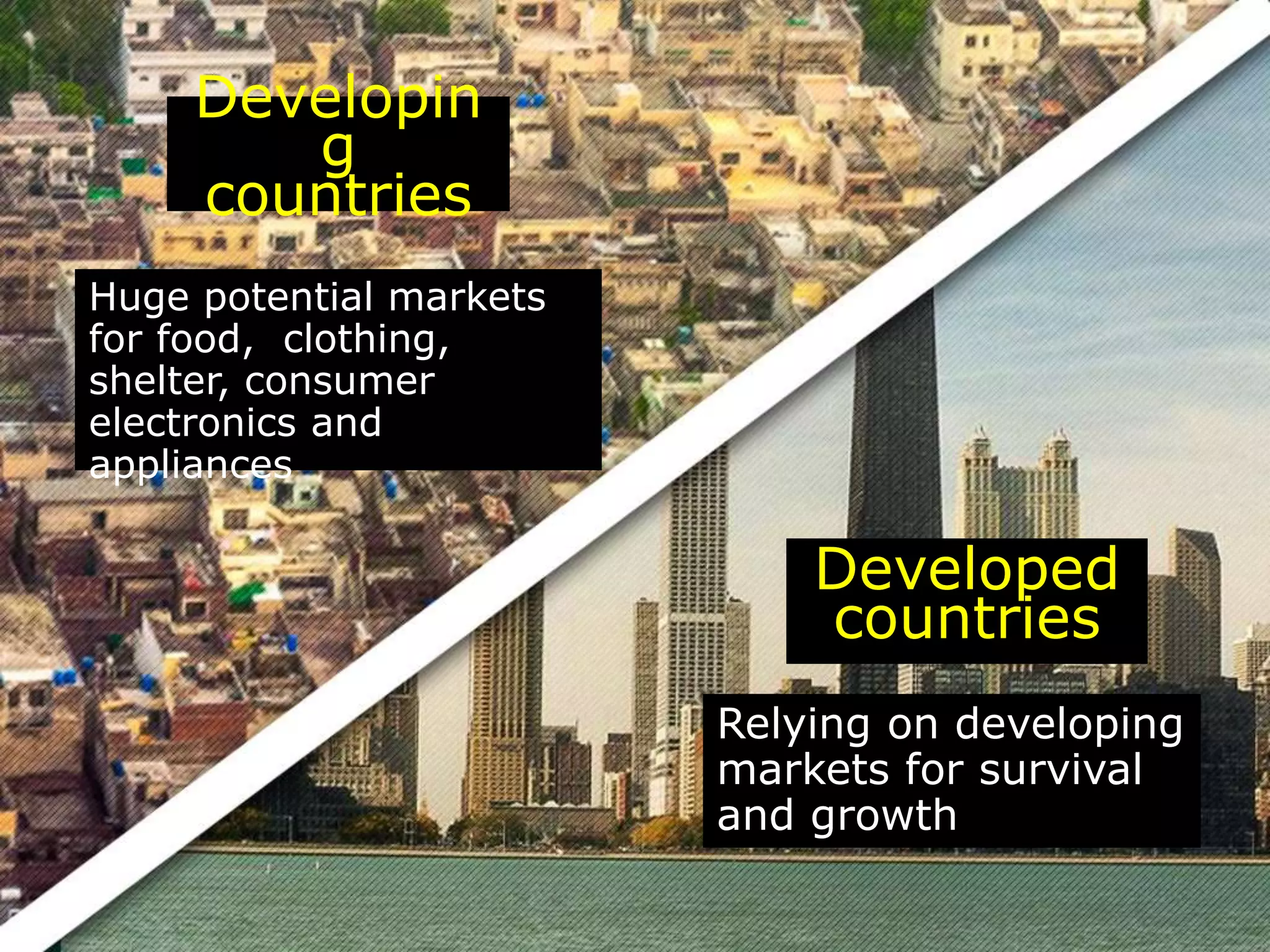 What are the differences between marketing in a developing and a ...