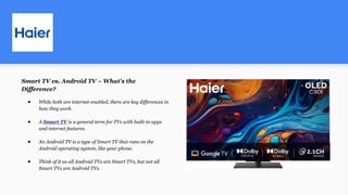 What are the Differences between Smart TV and Android TV.pptx