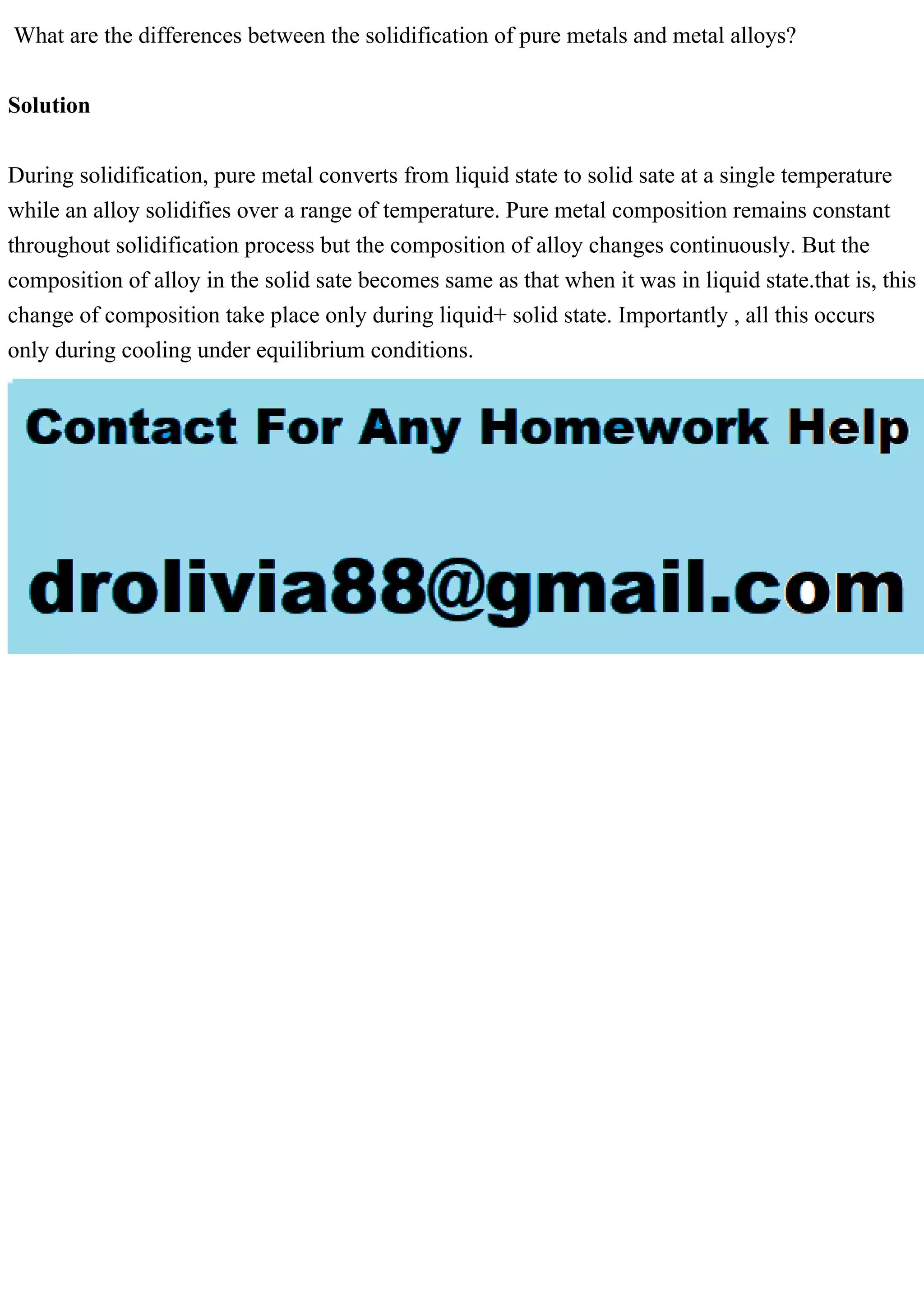 What are the differences between the solidification of pure metals an.pdf
