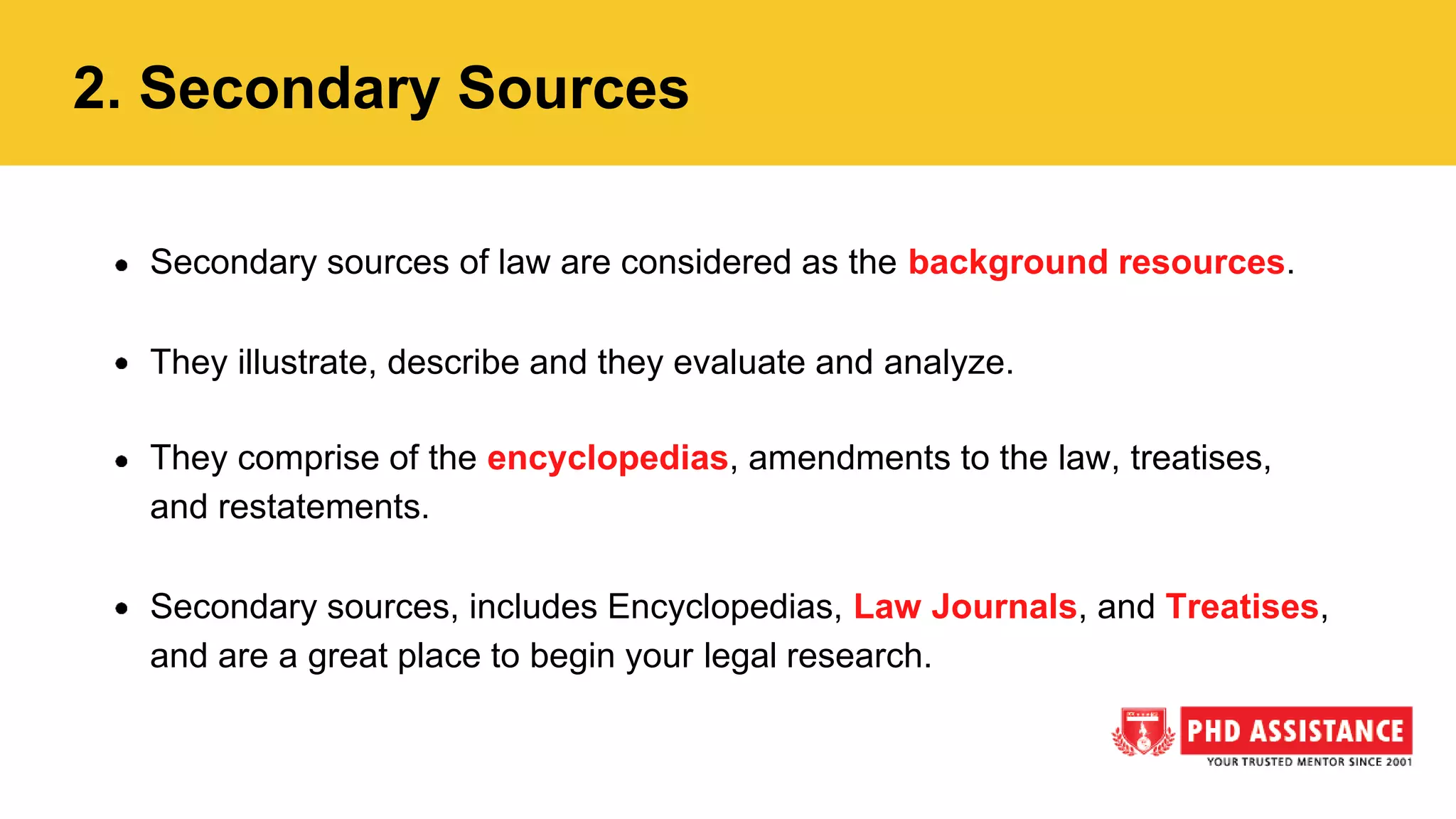 What Are The Different Primary And Secondary Sources Of Law UK Research ...