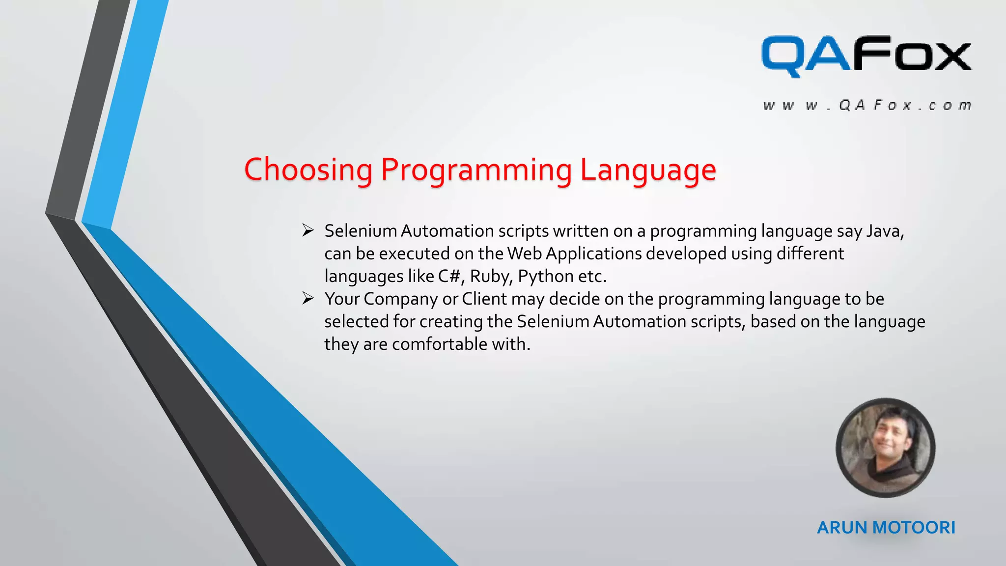 What are the different programming languages that are supported by ... What are the different programming languages that are supported by ...