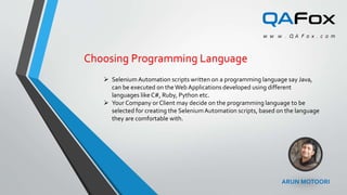 What are the different programming languages that are supported by ...