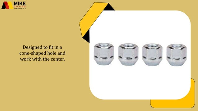 What are the Different Size and Types of Lug Nuts Used in Car | PPTX