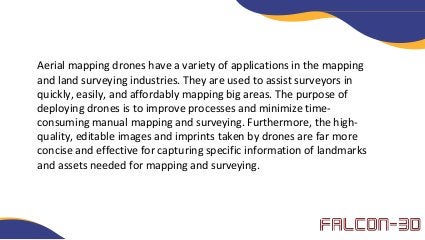 What Are the Different Types of Aerial Mapping Drones and How Should ...