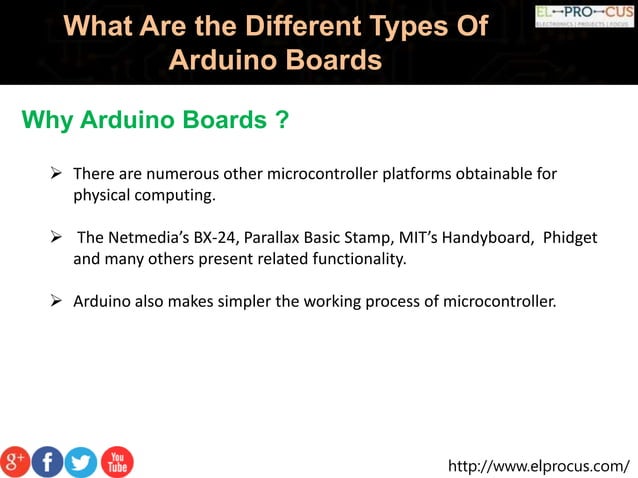What are the different types of arduino boards | PPTX