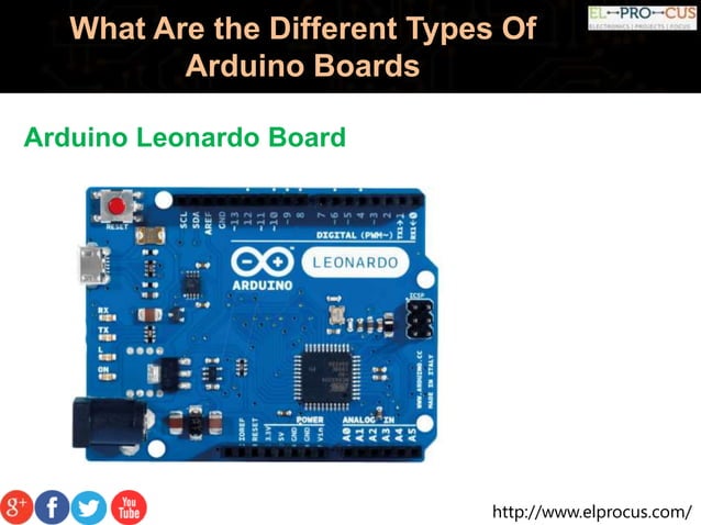 What are the different types of arduino boards