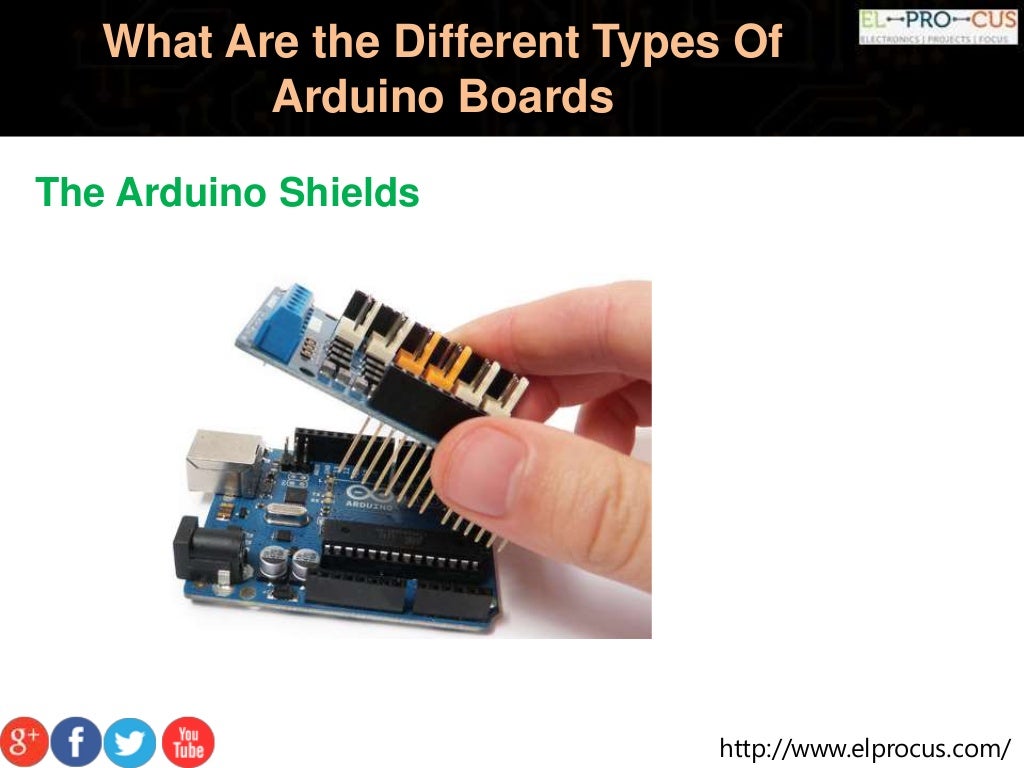 What are the different types of arduino boards