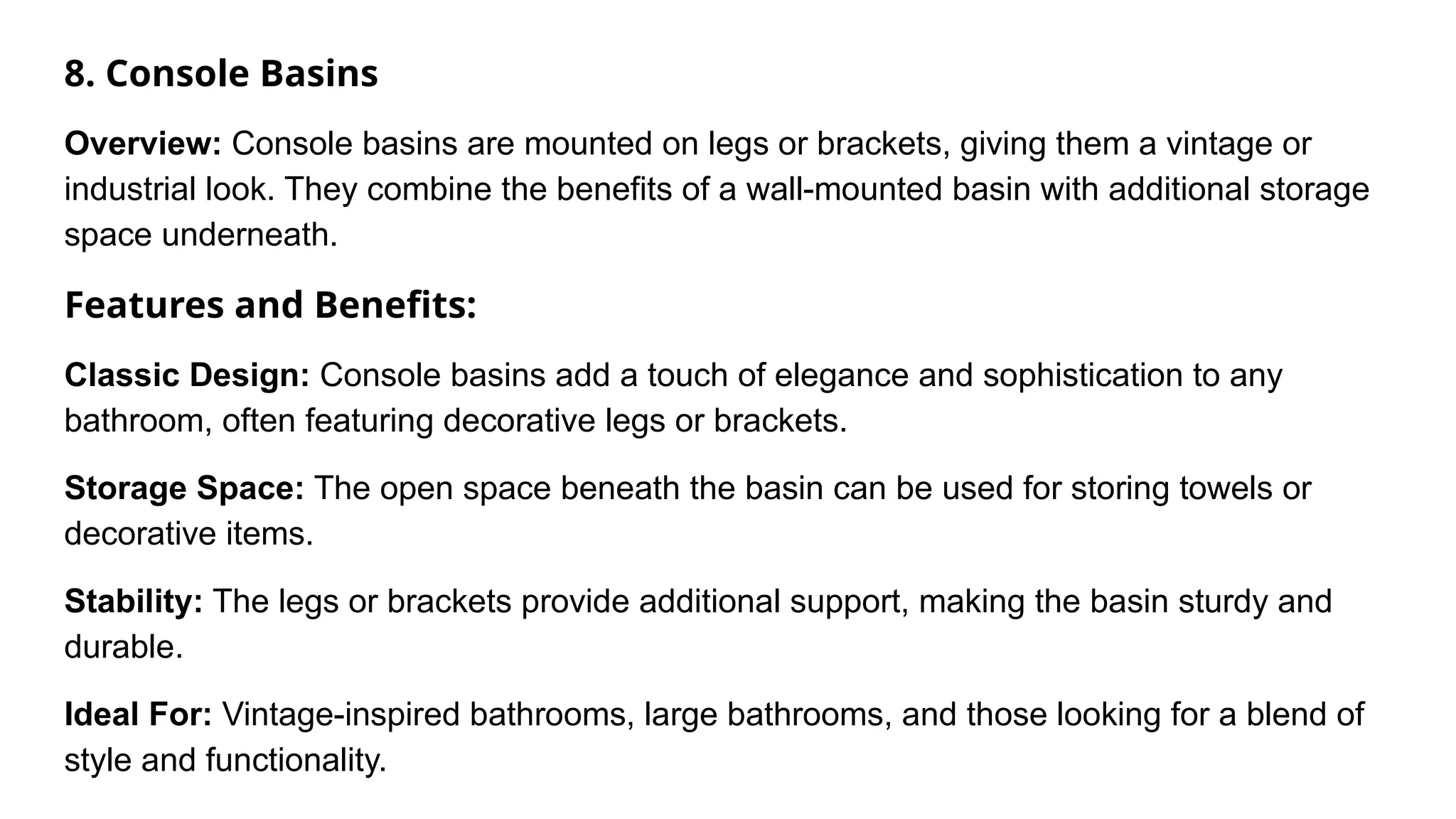 What Are the Different Types of Bathroom Basins Available Today | PPTX