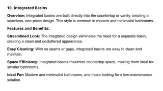What Are the Different Types of Bathroom Basins Available Today | PPTX ...