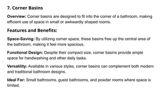 What Are the Different Types of Bathroom Basins Available Today | PPTX ...