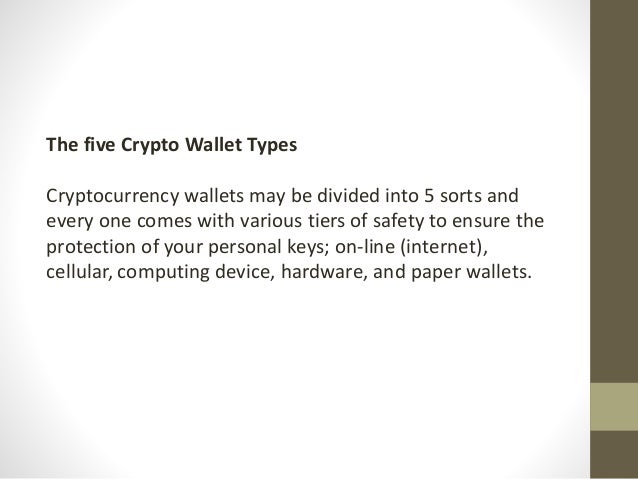 What Are The Different Types Of Bitcoin Wallet Canada? | PPT