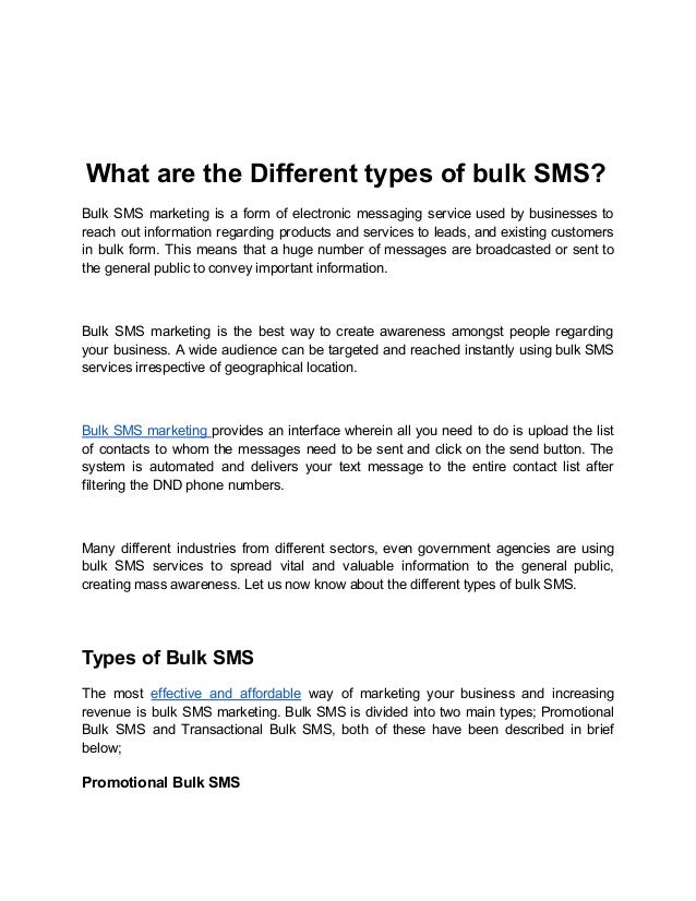 What Are The Different Types Of Bulk SMS pdf what-are-the-different-types-of-bulk-sms-pdf