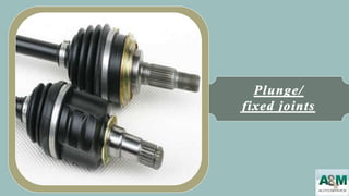 What are the Different Types of CV Joints used in an Audi | PPTX