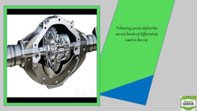 What are the Different Types of Differential Used in Car
