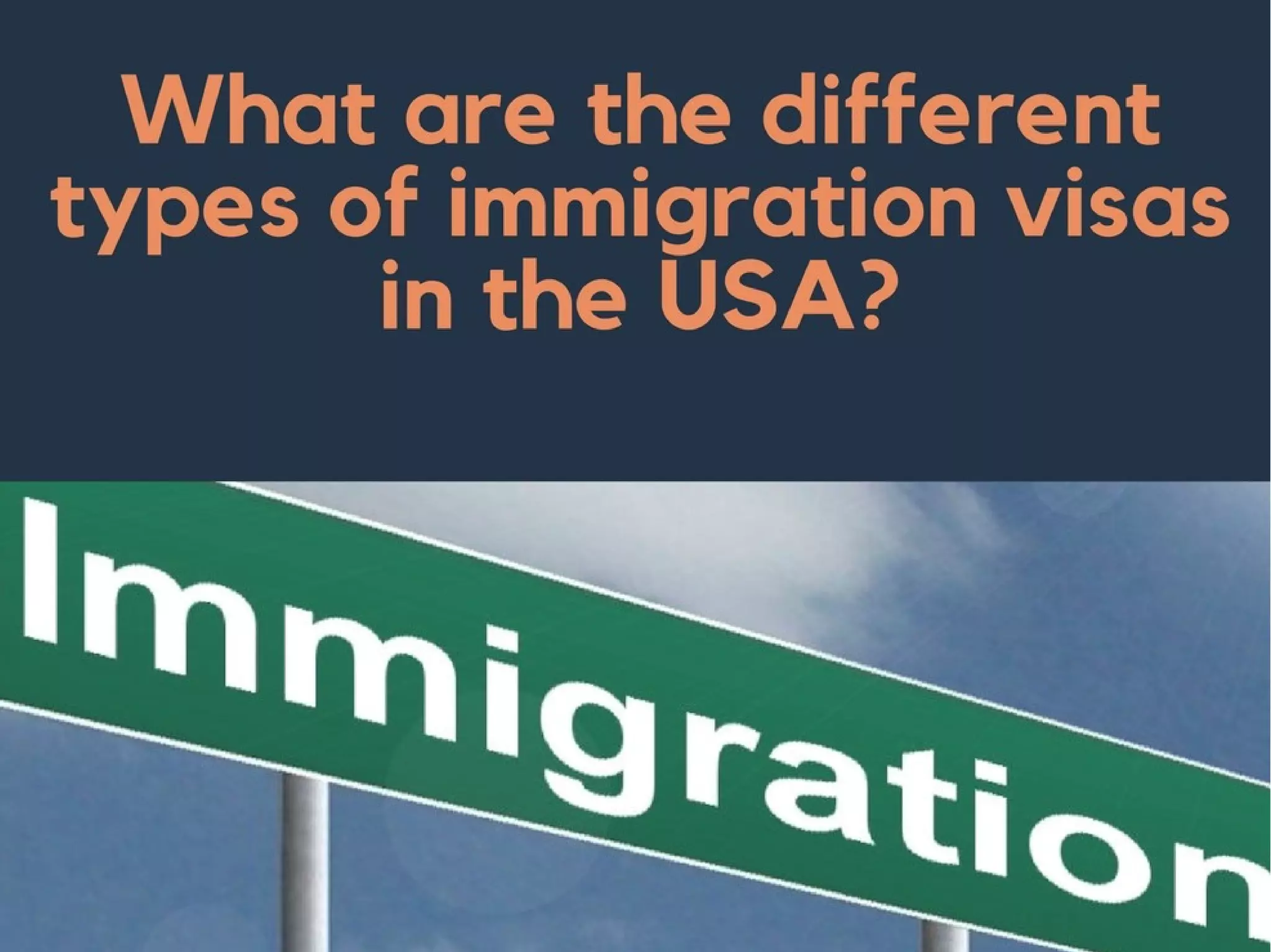 What are the different types of immigration visas in the usa? | PPT