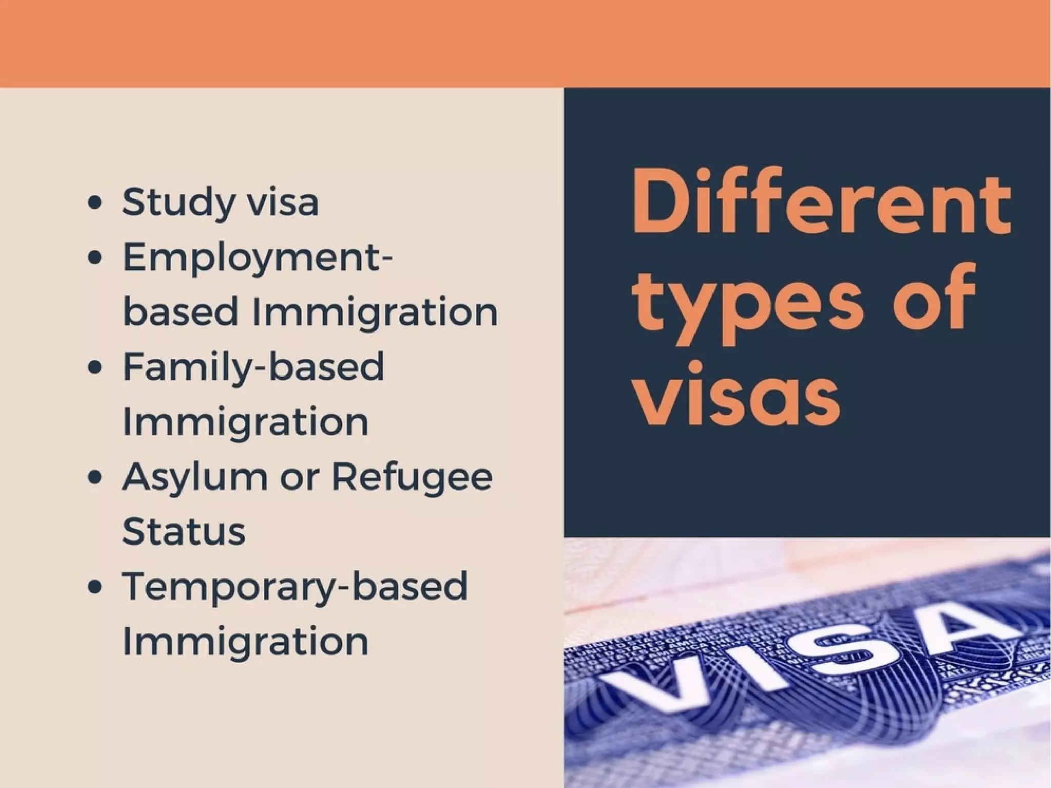 What are the different types of immigration visas in the usa? | PPT
