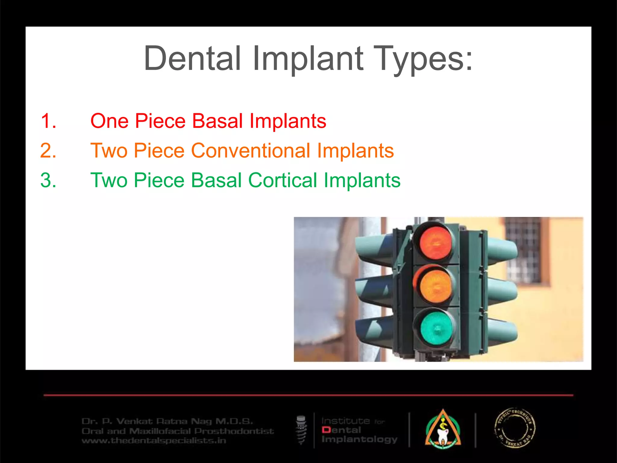 What are the different types of implants? | PPT