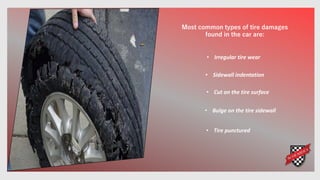 What are the Different Types of Irregular Tire Wear Found in Car | PPTX