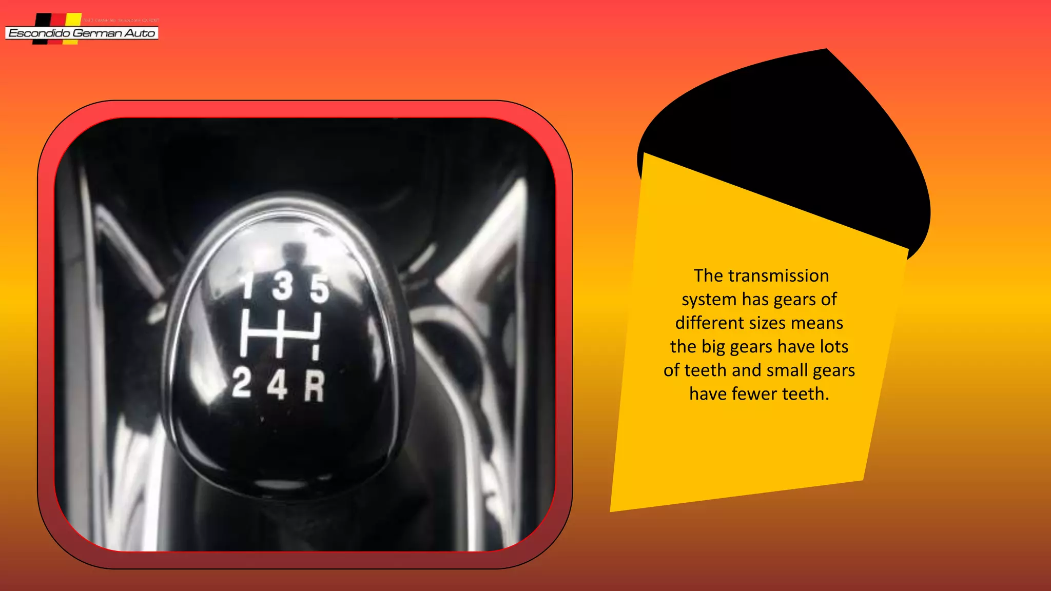 What are the Different Types of Manual Transmission Components in Car | PPT
