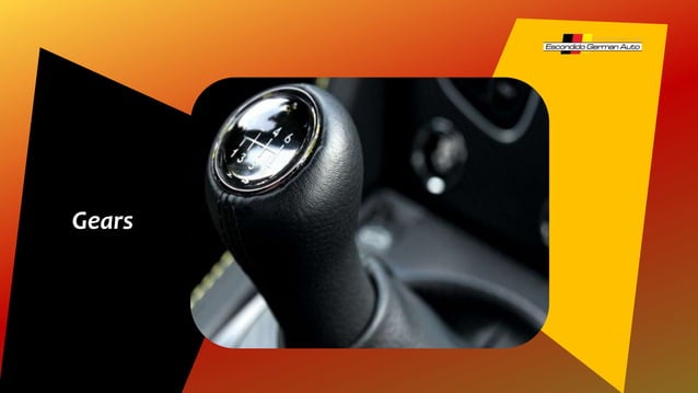 What are the Different Types of Manual Transmission Components in Car | PPT